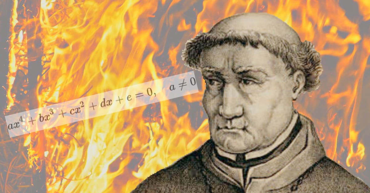 Правда ли, что испанский математик Вальмес был сожжён инквизицией за ...