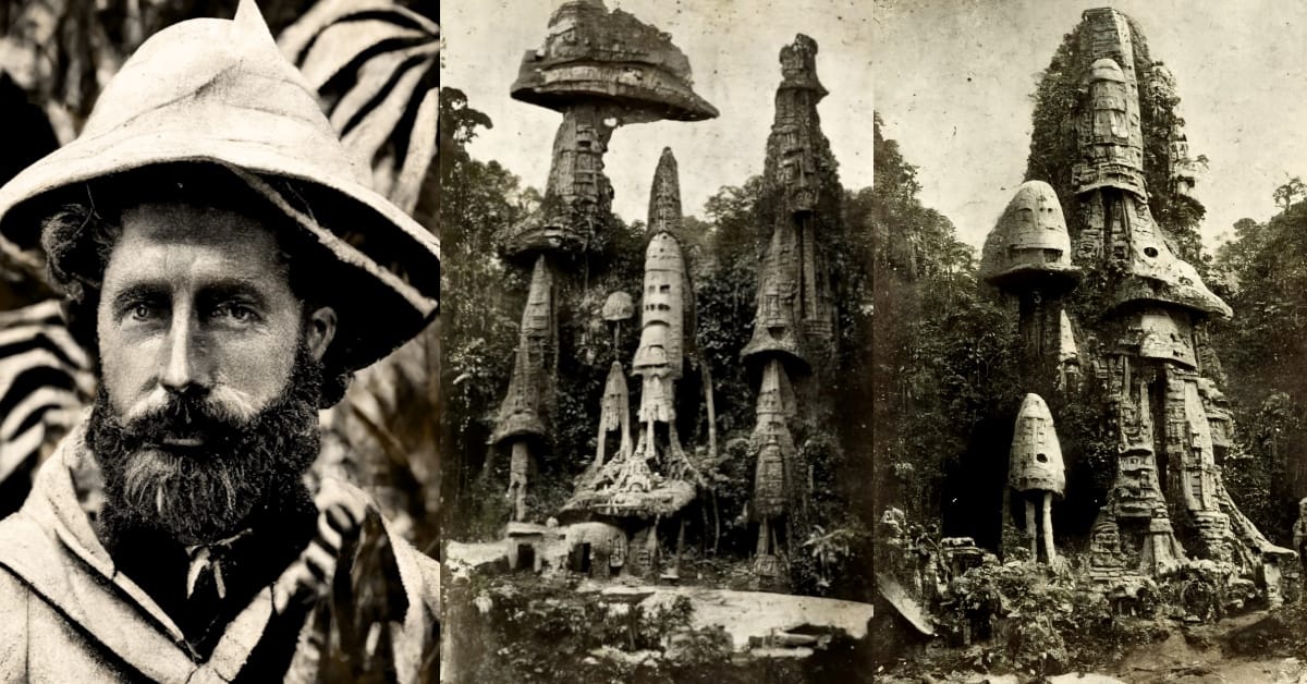 Подлинны ли таинственные фотографии из экспедиций Альфреда Миддлтона ...